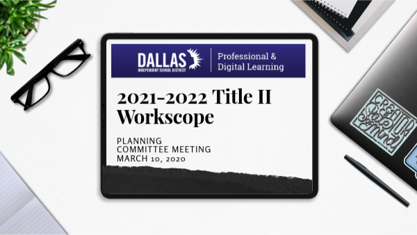 2021-2022 Title II Presentation