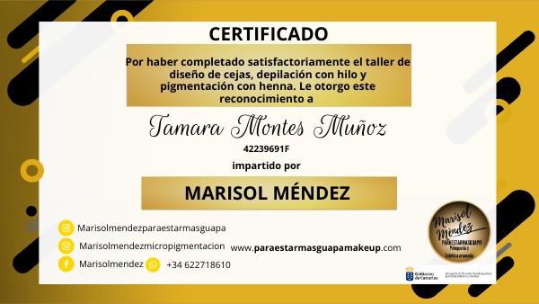 CERTIFICADO COLORES | Genially