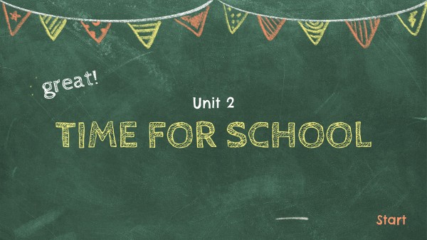 Time for school | Genially