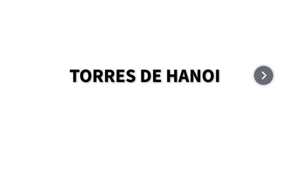 Torres de Hanoi