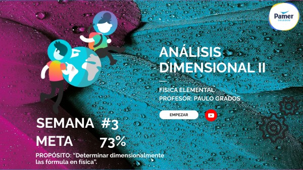 3° ANÁLISIS DIMENSIONAL 2 SEM3