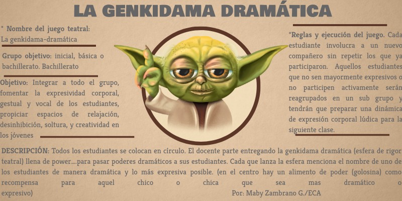 Juego dramático | Genially