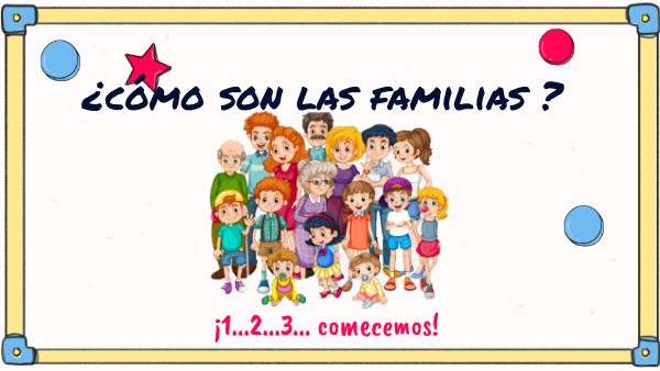 ¿cómo es tu familia?