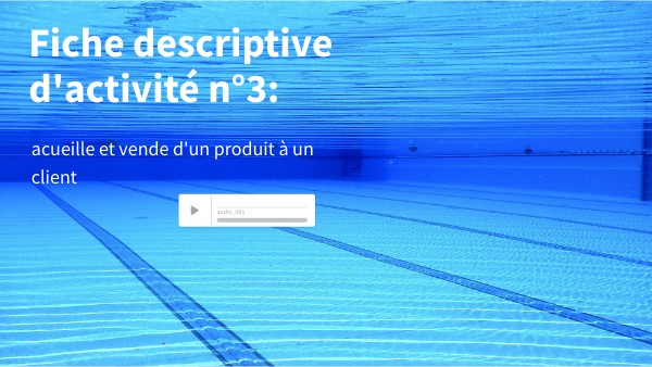 présentation fiche descriptive 3 | Genially