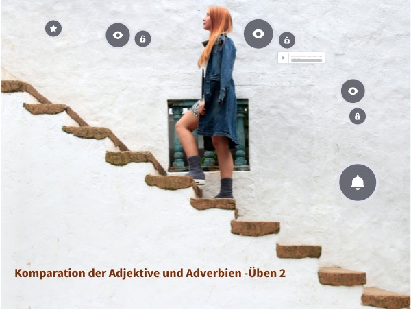 Komparation der Adjektive und Adverbien - Üben 2