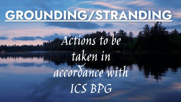 Emergency Actions for Grounding/Stranding | Genially
