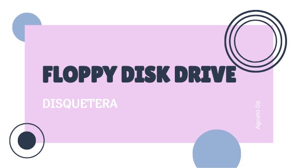 Floppy Disk Drive (Disquetera)