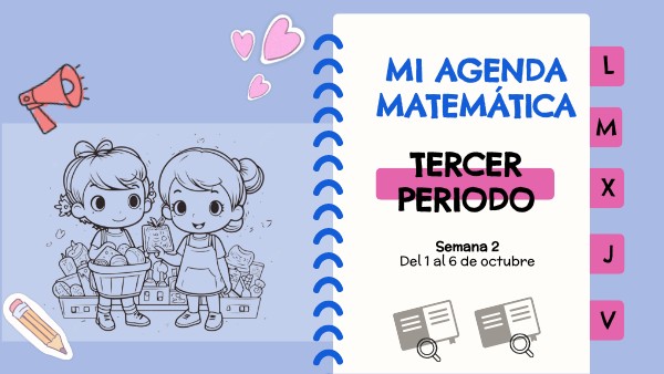 MI AGENDA MATEMÁTICA 2 | Genially