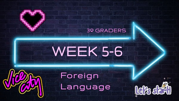 3º Grade week 5-6 first period2023 | Genially