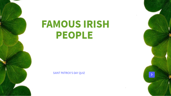 Famous Irish People