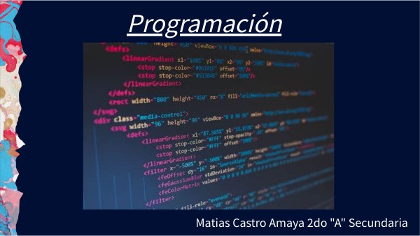 Programación | Genially