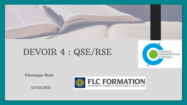 DEVOIR 4 QSE RSE