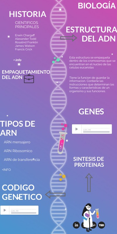 Infografia resumen biologia | Genially