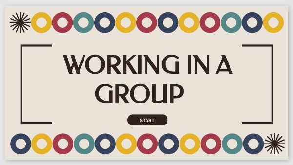 Working in a group