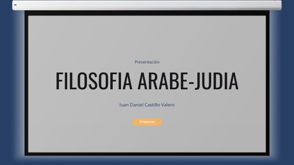 Filosofía Árabe- Judía | Genially