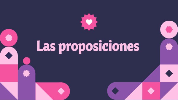 proposiciones | Genially