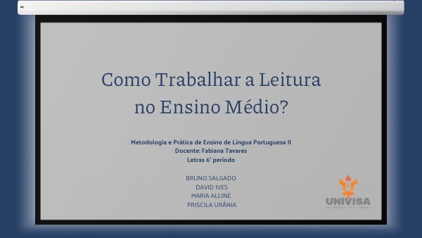 PROJECTION PRESENTATION | Genially