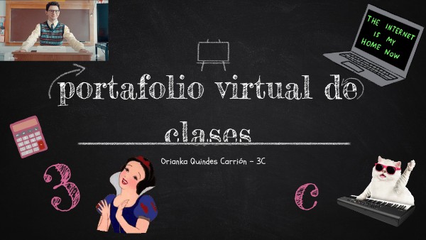 portafolio de clases | Genially