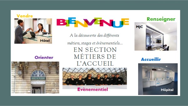 Présentation BAC PRO MA | Genially