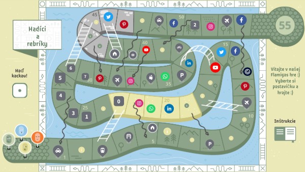 Flamingos - online stolová hra