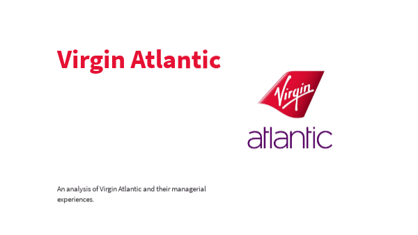 Virgin Atlantic Case Study | Genially