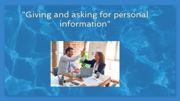 Personal Information | Genially
