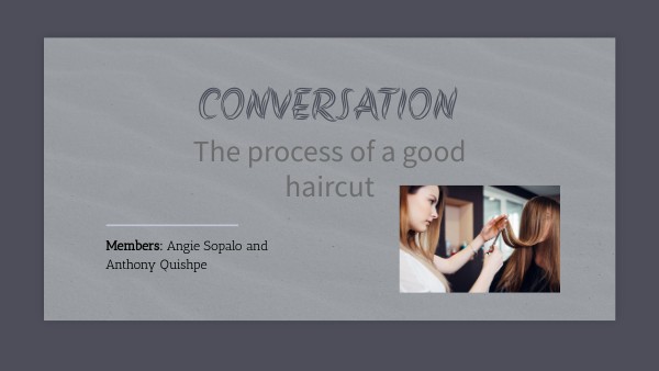 CONVERSATION-UNIT 5 | Genially