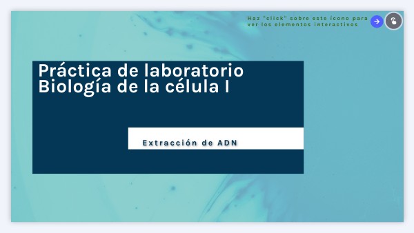 2023 Extracción de ADN | Genially