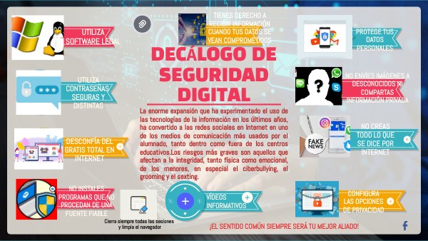 DECÁLOGO DE SEGURIDAD DIGITAL