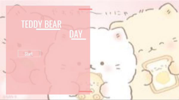 Teddy Bear Day | Genially