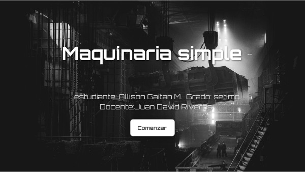 Maquina Simple | Genially