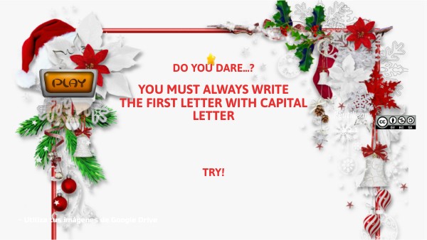 Cristmas ANA English department | Genially