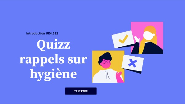 QUIZZ RAPPEL HYGIENE | Genially
