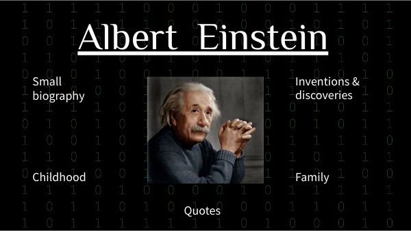 Albert Einstein | Genially