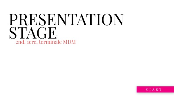 PRESENTATION stage