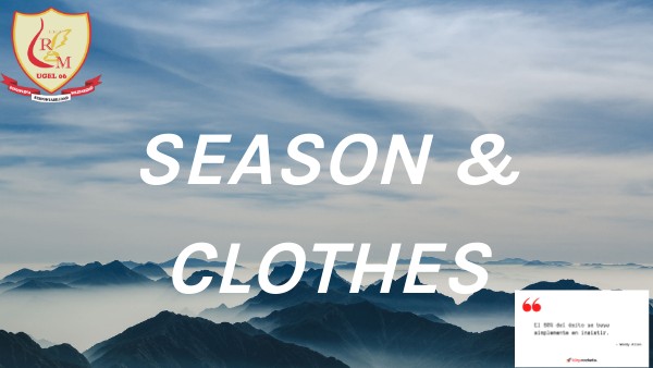 SEASONS | Genially