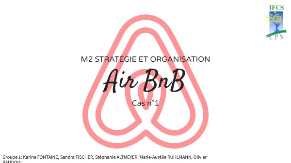 Cas 1 Air BnB | Genially