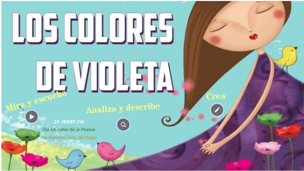 Los colores de Violeta | Genially