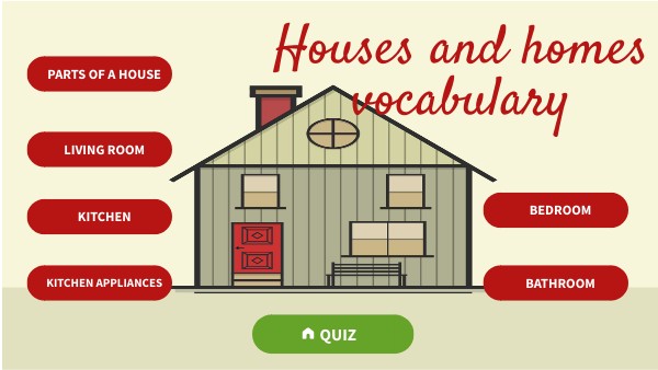 Houses and homes exercises | Genially