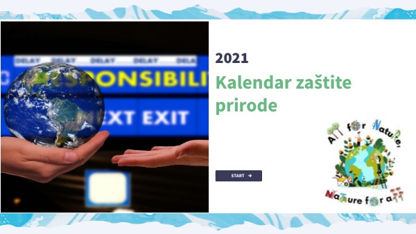KALENDAR ZAŠTITE PRIRODE