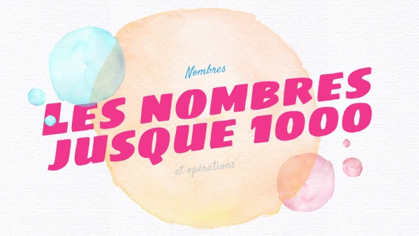 rappel jusque 1000 | Genially