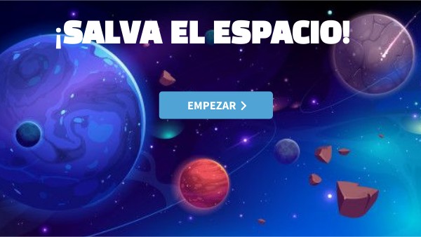 ¡SALVA EL ESPACIO! | Genially