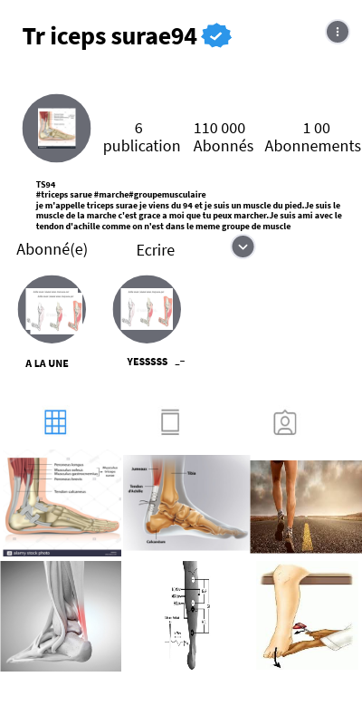 triceps surae instagram