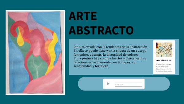 Abstracción. María José Tobar Jaramillo. 11-03