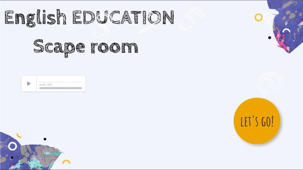 Escape room - Anglès