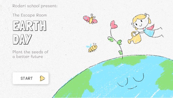 Earth day escape room (1°,2° e 3°) (QR 1) | Genially