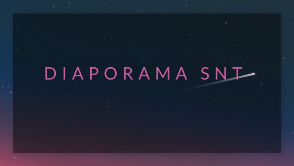 Diaporama SNT 2nd9 | Genially