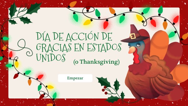 Día de acción de gracias | Genially