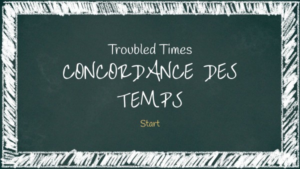 Troubled Times: grammar in context | Genially