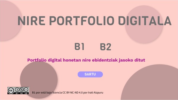 NIRE PORTFOLIO DIGITALA B1 | Genially